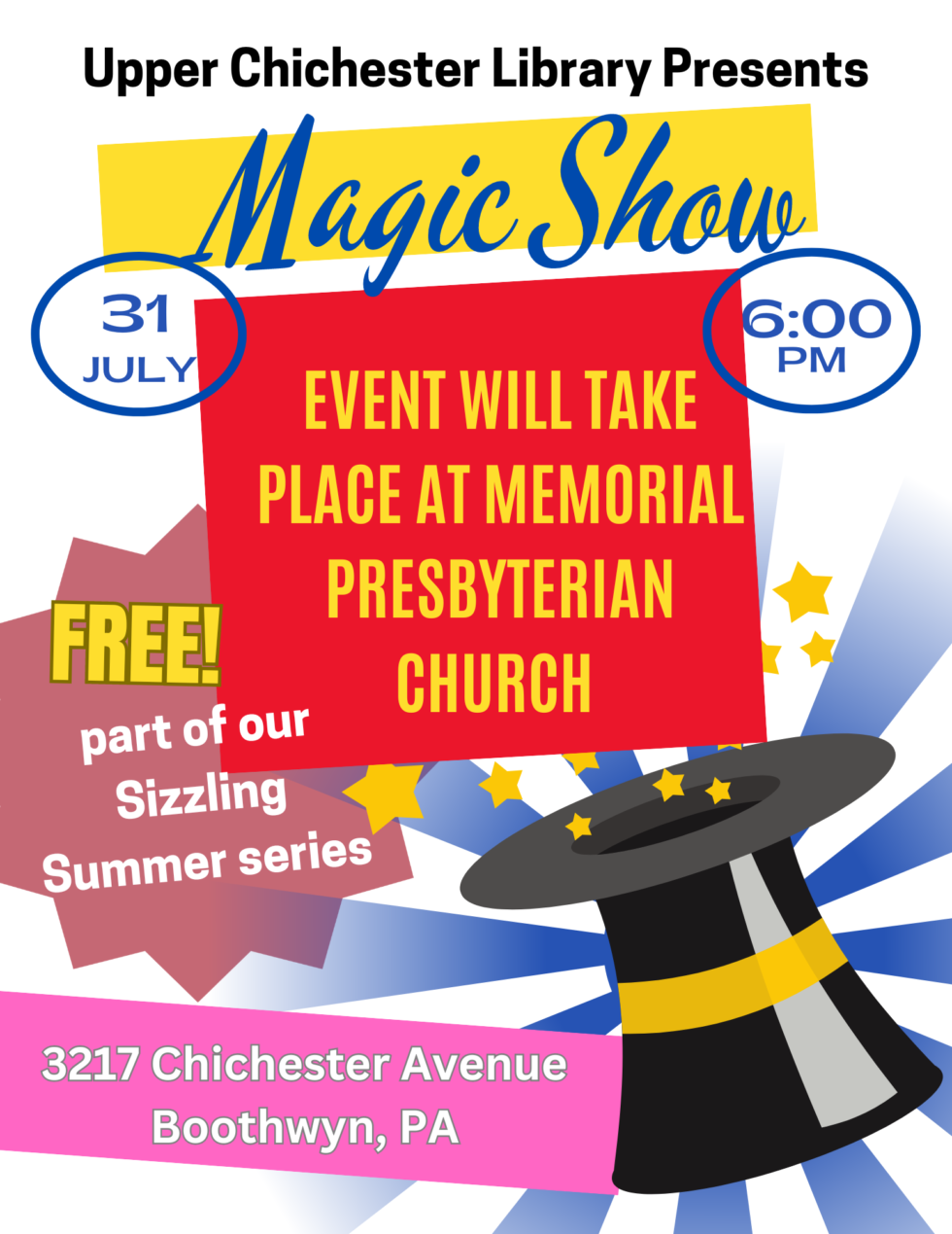 Upper Chichester Library | Public Resource, Community Education ...