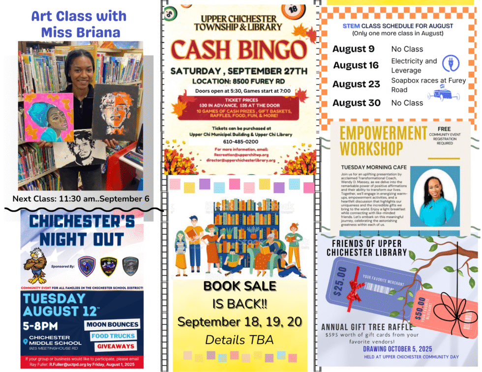 Upper Chichester Library | Public Resource, Community Education ...